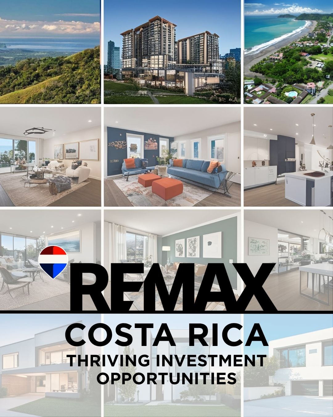 Costa Rica Infrastructure Growt Leads and Real Estate Growth